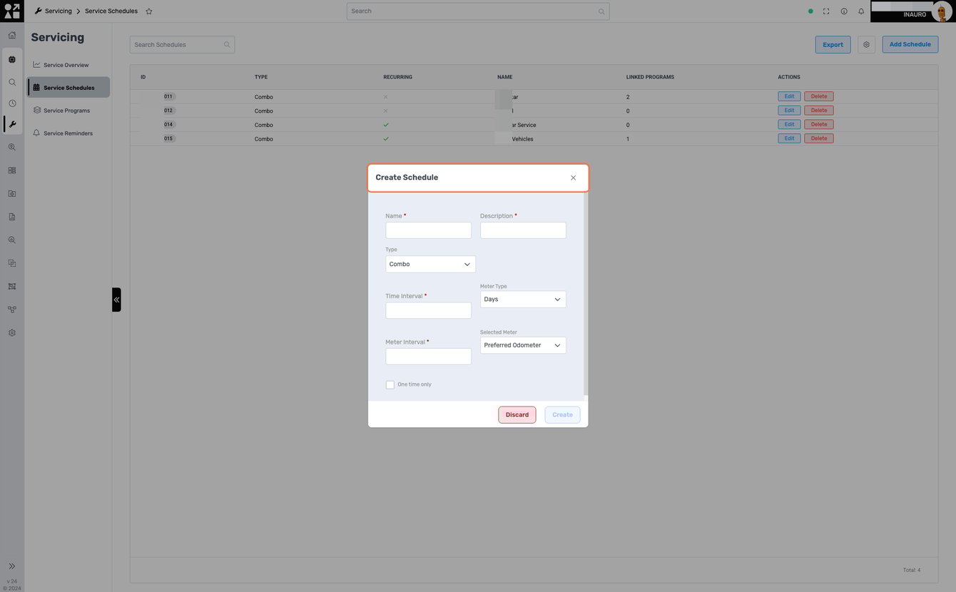 Servicing Module - WORK IN PROGRESS